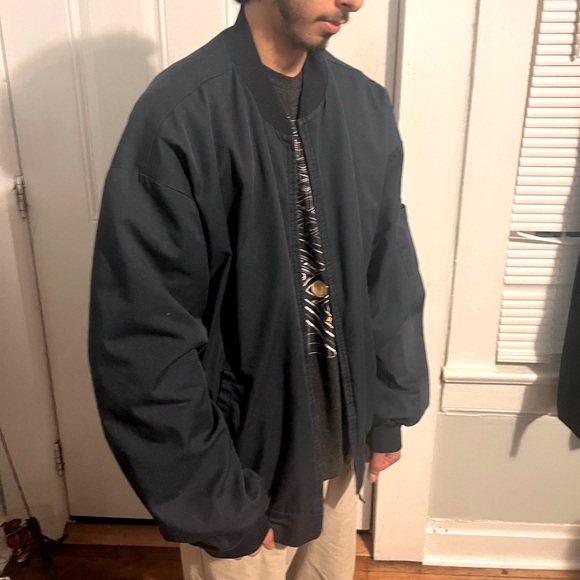 Cintas | Jackets & Coats | Mens Cintas Vintage 2xl Navy Blue Bomber ...